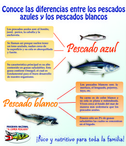 pescados azules y blancos - A Comer Pescado